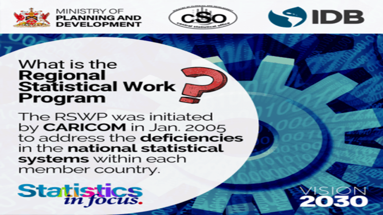 The Regional Statistics Work Programme in CARICOM - Central Statistical ...